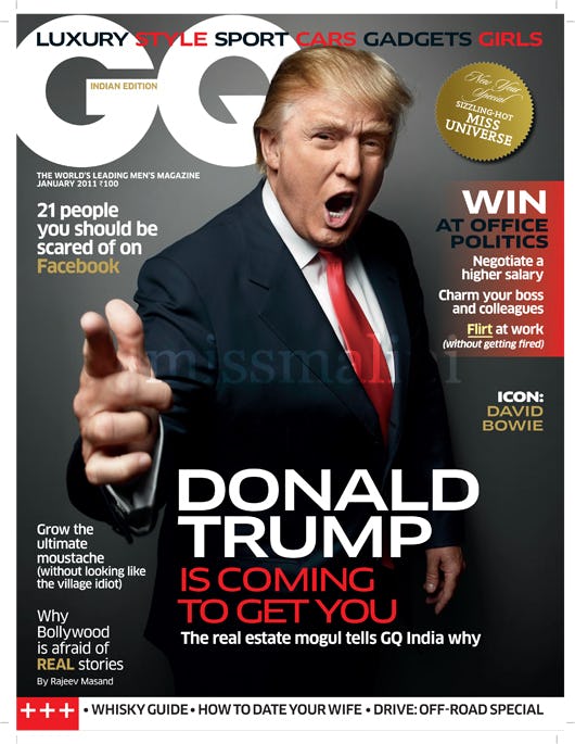 8 Donald Trump Magazine Covers Ranked From Hilariously Random To Just ...