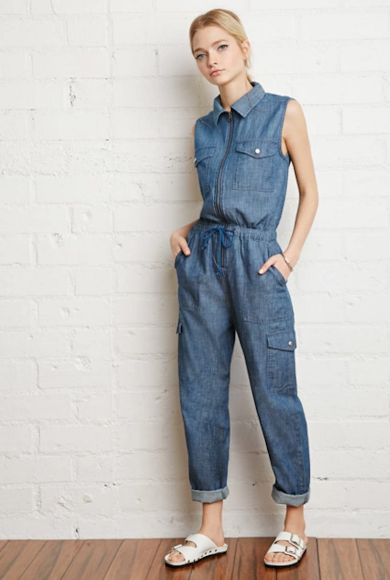 Where To Buy Kylie Jenner's Denim Cut-Out Overalls For The Perfect ...