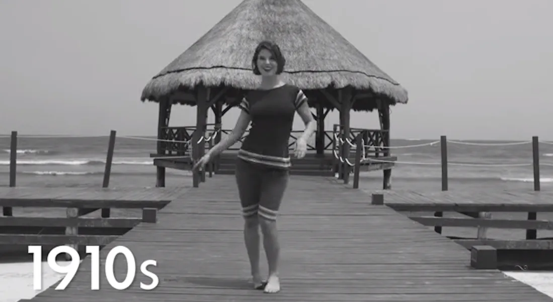 "Evolution Of The Bikini" Video Shows That The Bikini Has Come A Long ...