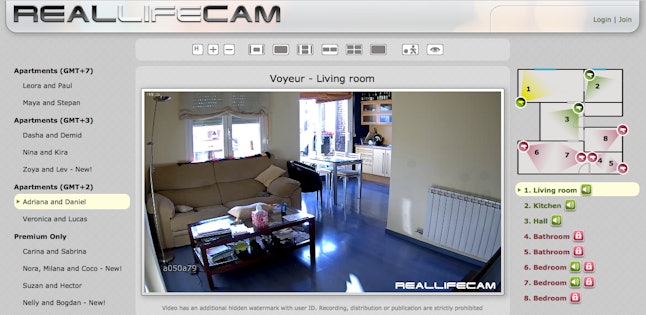 RealLifeCam Lets You Peer In On 10 Couples' Lives, Because The Internet ...
