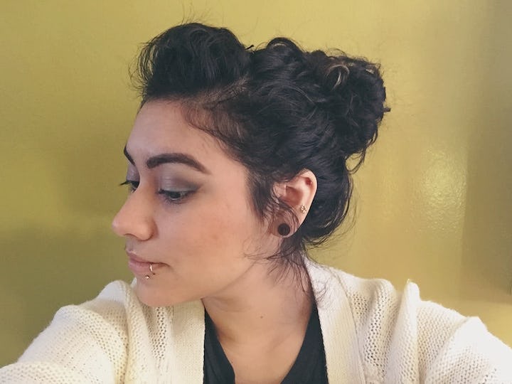 How To Style Naturally Curly Bangs Without Straightening Or Blowdrying ...