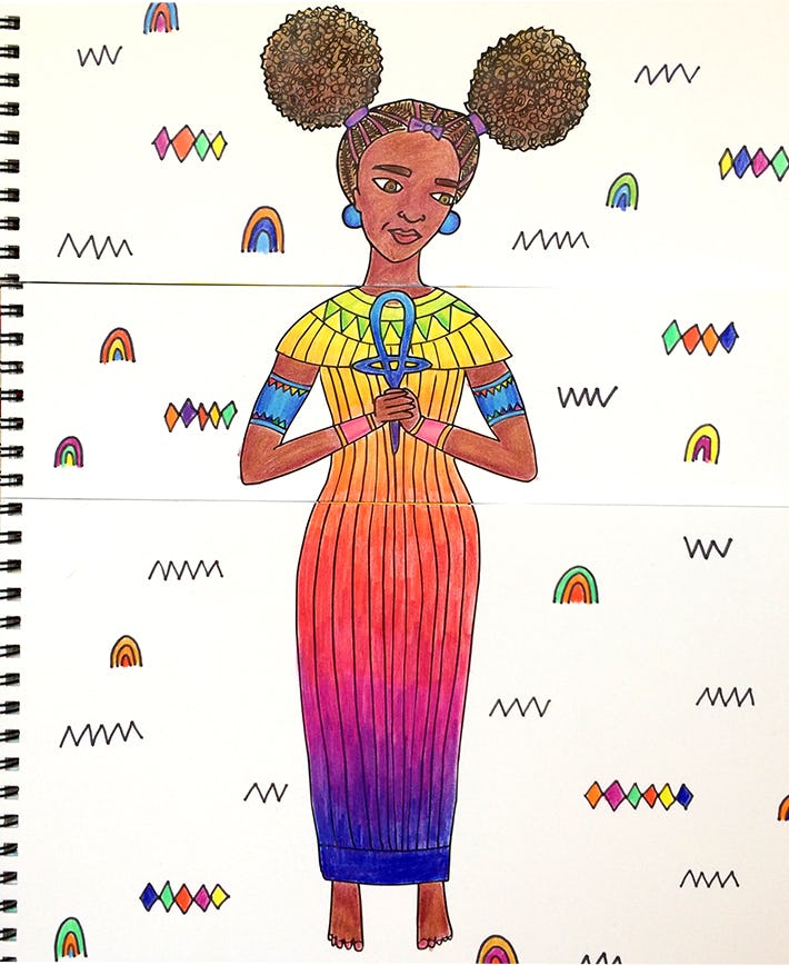 Feminist Coloring Book Color Her Gives Women Mix 'n' Match Options For ...