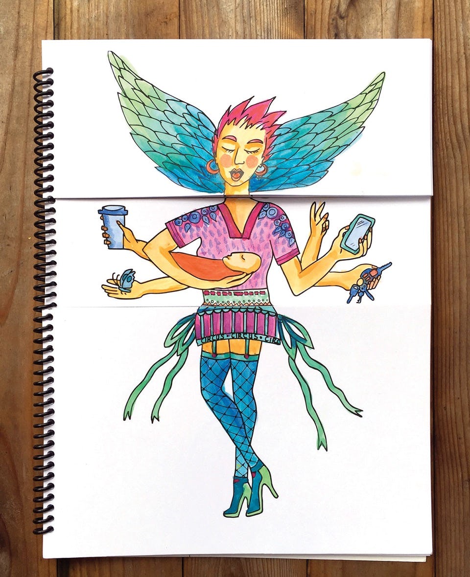 Feminist Coloring Book Color Her Gives Women Mix 'n' Match Options For ...