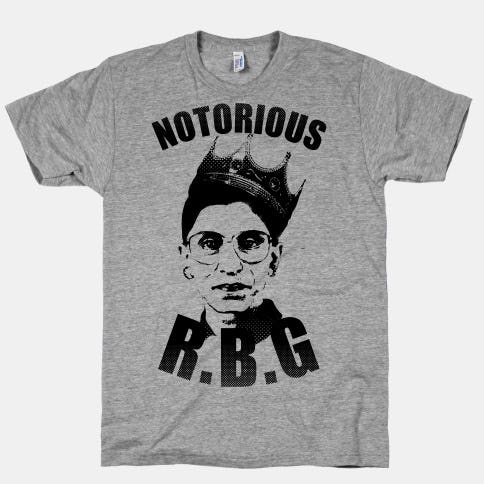 Where Can You Buy A Notorious RBG T-Shirt? You Need To Own These 17 ...