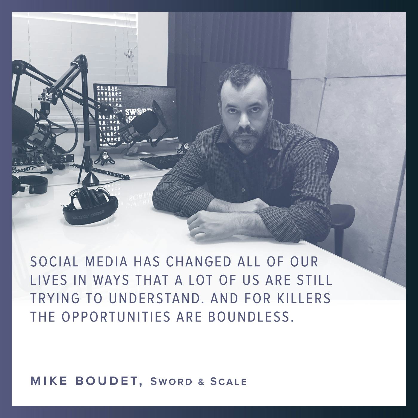 Sword And Scale's Mike Boudet Talks True Crime & Social Media Killers