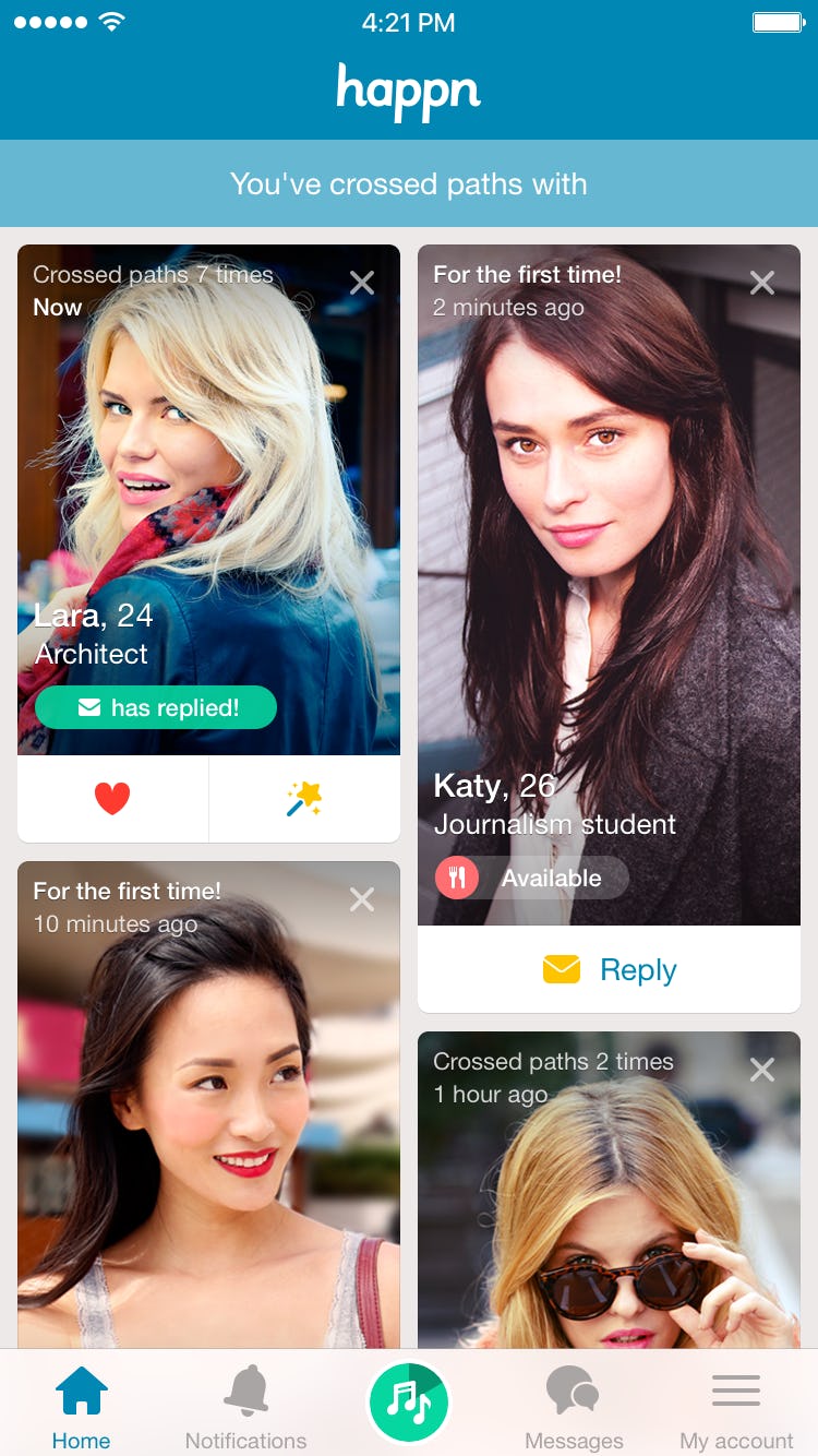 How Dating App Happn Wants To Help You Meet People In Real Life