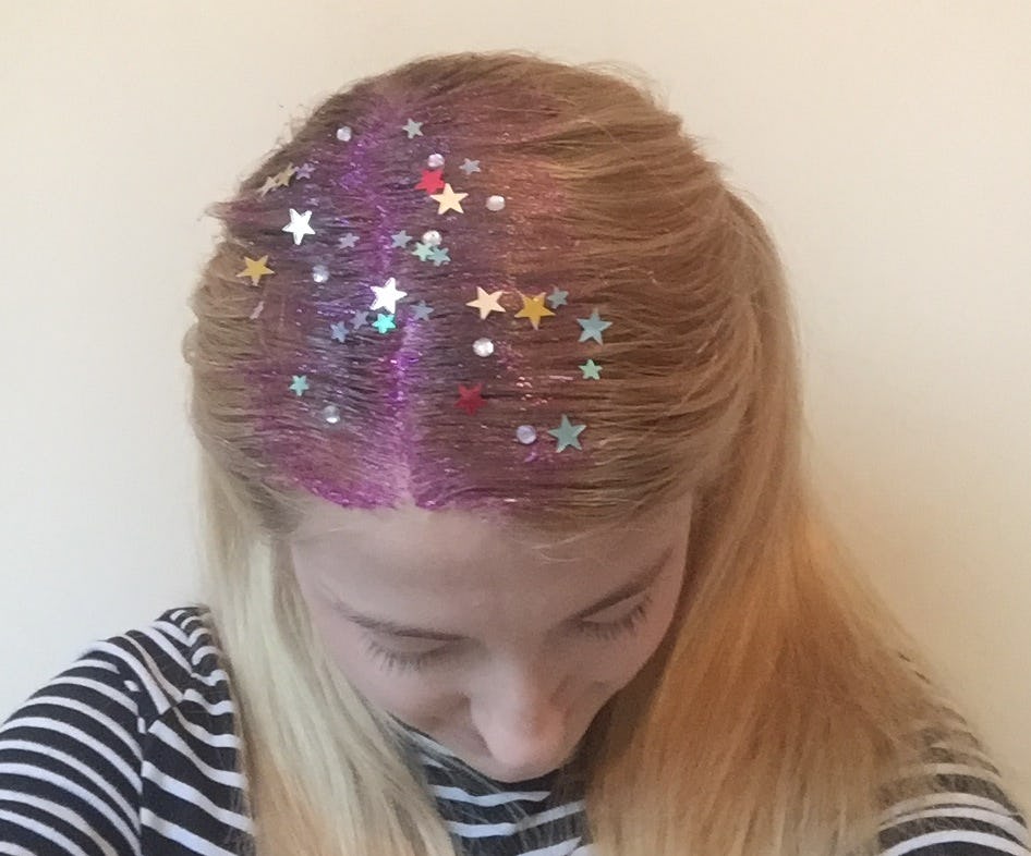 How To Get Glitter Roots To Sparkle Your Way Through The Holidays — PHOTOS