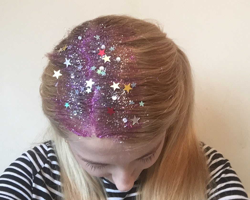 How To Get Glitter Roots To Sparkle Your Way Through The Holidays — PHOTOS