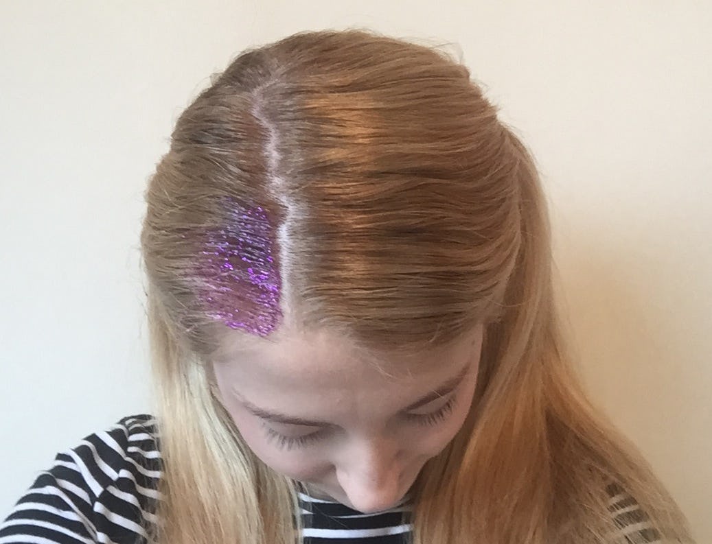 How To Get Glitter Roots To Sparkle Your Way Through The Holidays — PHOTOS
