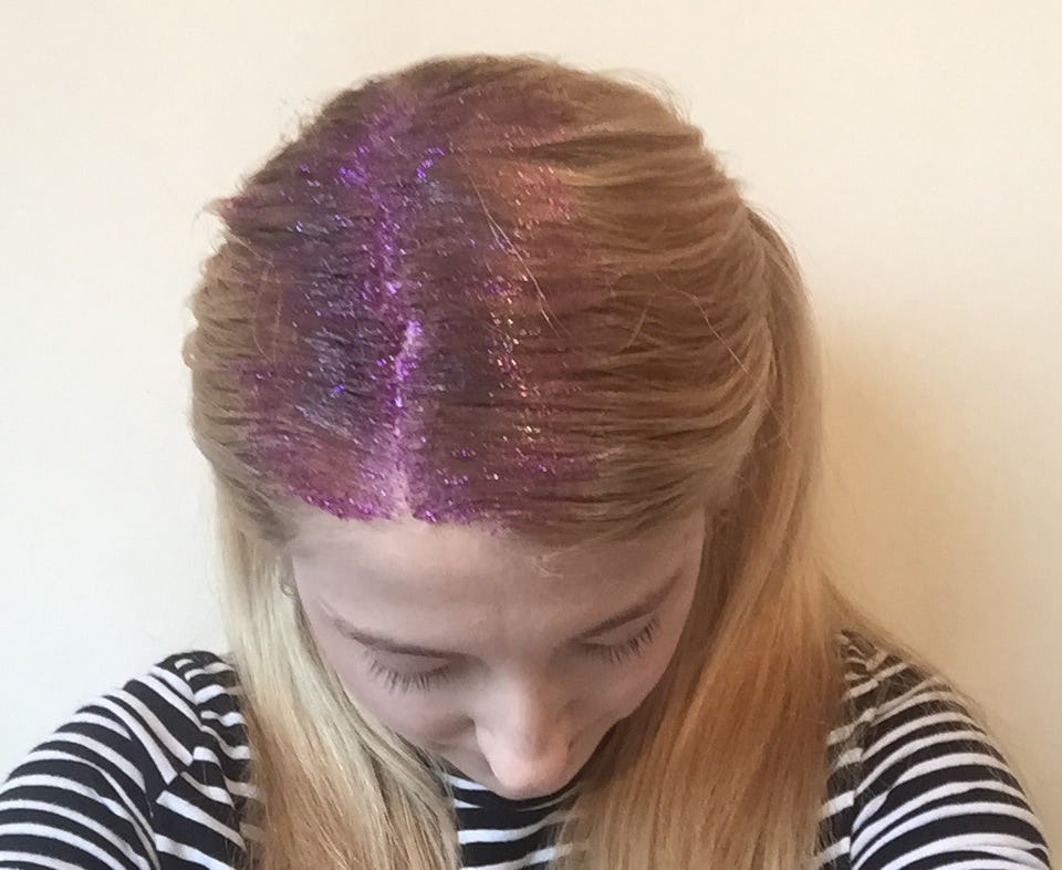 How To Get Glitter Roots To Sparkle Your Way Through The Holidays — PHOTOS