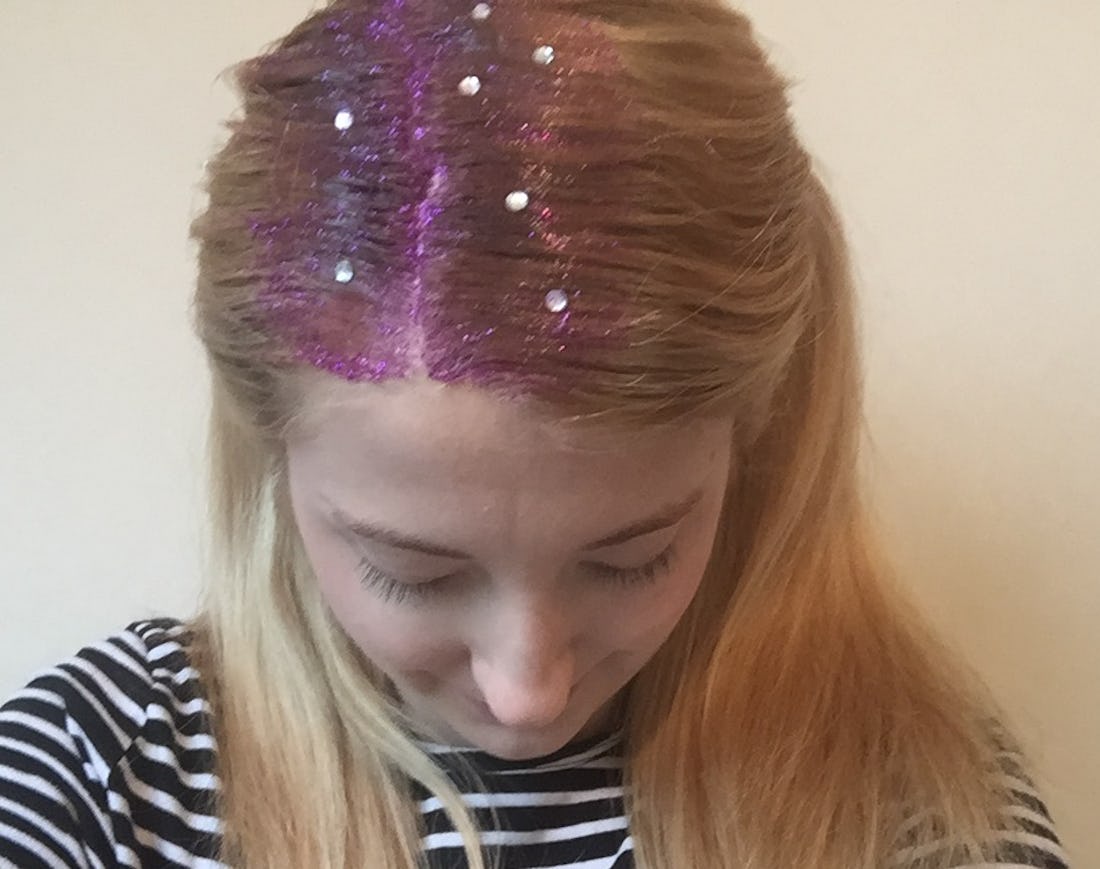How To Get Glitter Roots To Sparkle Your Way Through The Holidays — PHOTOS