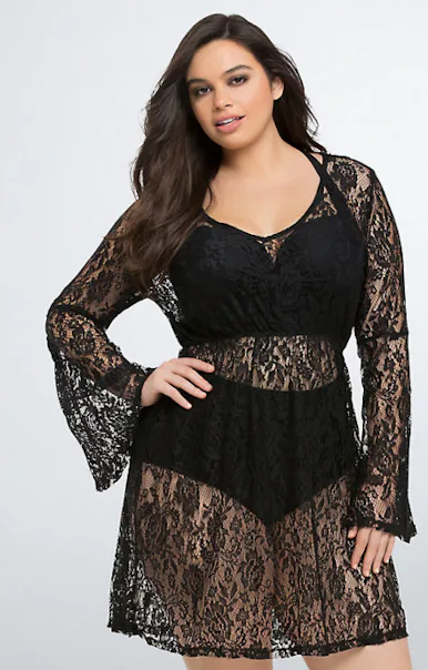 15 Plus Size Lace Clothes For Lovers Of Frilly Femme Details — PHOTOS