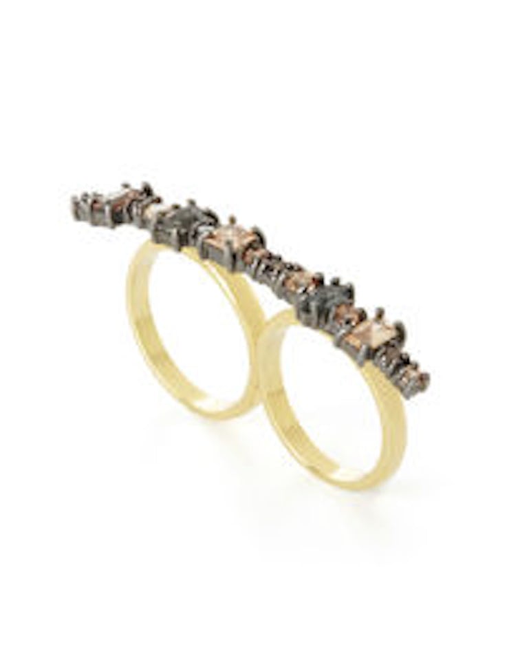 11 Two-Finger Rings To Add Shine To Your Summer Ensembles