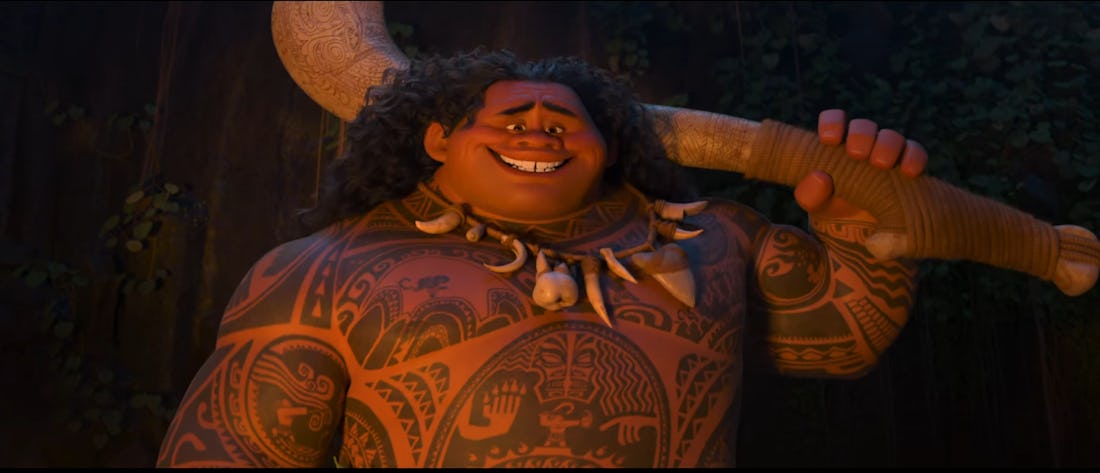 All Of Maui's Tattoos In 'Moana' Show How Culturally Important The ...