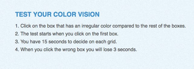 How Color Sensitive Are You? This Online Test Might Tell You