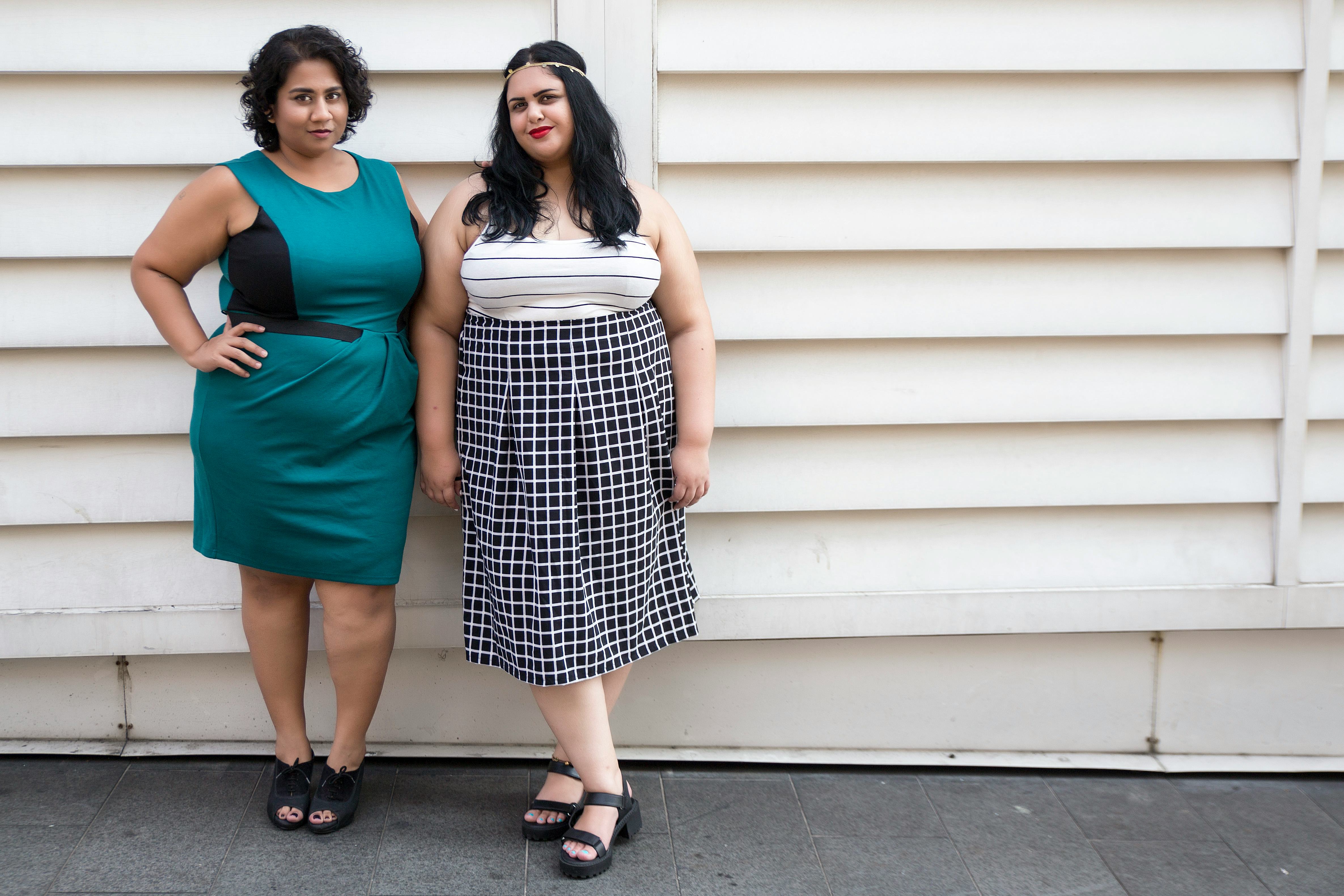 48 Plus Size Women Rocking Their Visible Belly Outlines In Flawless ...