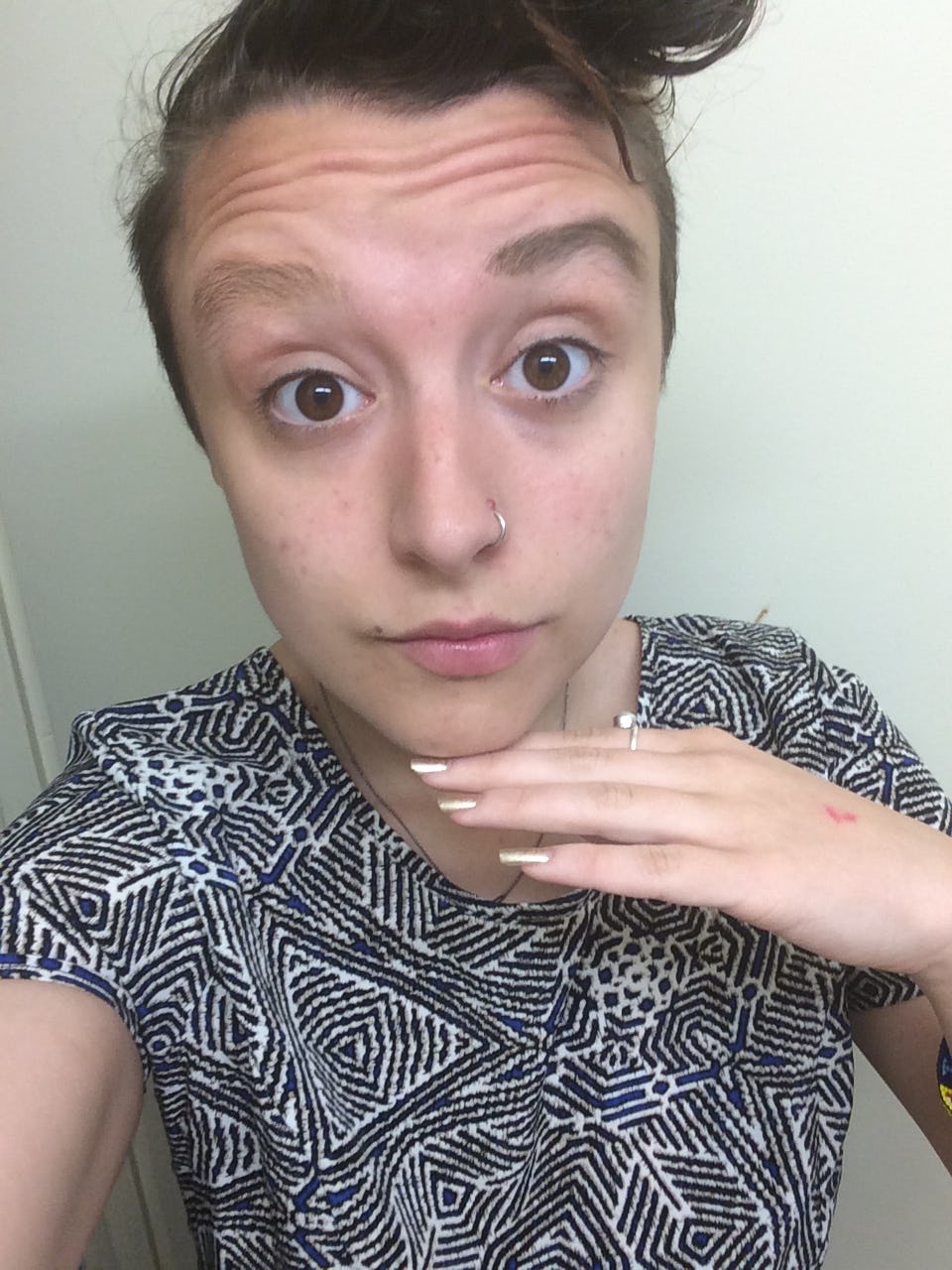 I Tried The Half Moon Eyebrow Trend In Real Life & Discovered That ...