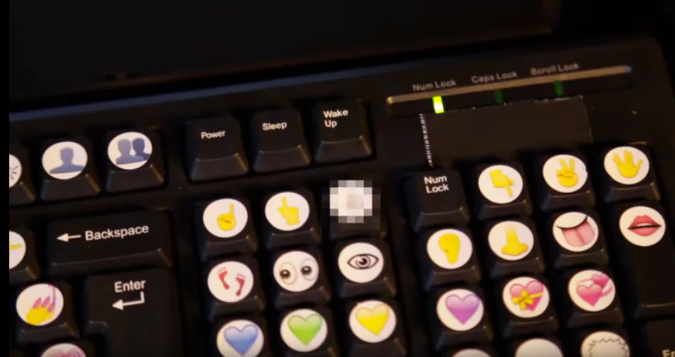 This Real-Life Emoji Keyboard By Tom Scott Has 1,000 Keys, Because Sure ...