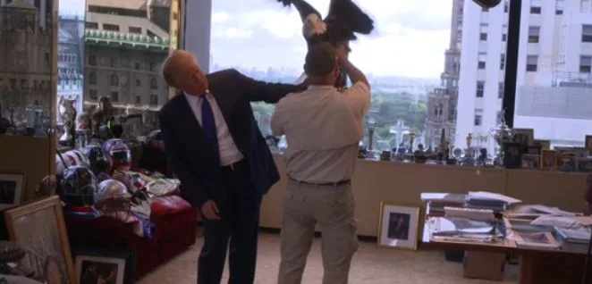Donald Trump Posed For 'TIME' With A Bald Eagle And A 'Zoolander ...