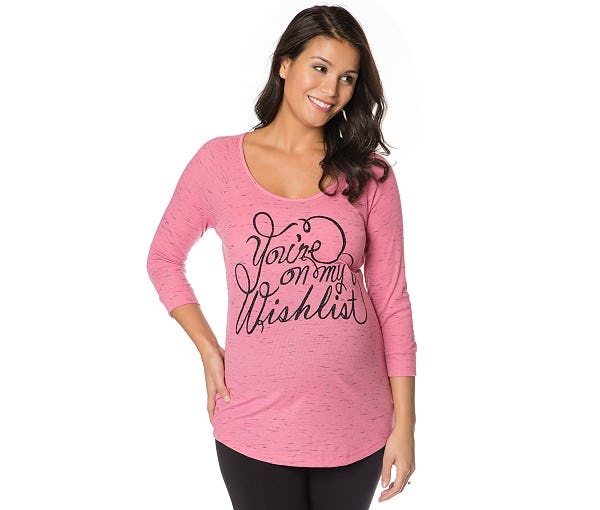 9 Statement Maternity Tees That You'll Actually Wear Out Into The Real ...