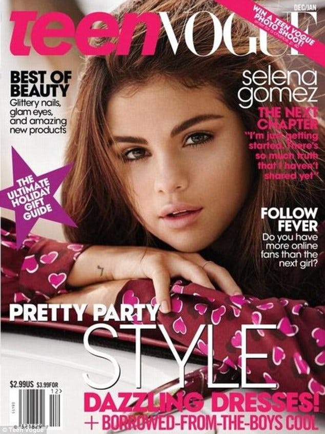 11 Selena Gomez Magazine Covers That Show The Evolution Of Her Style ...