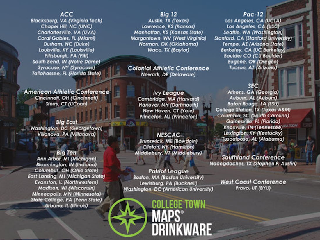 Glasses With Your College Town Map On Them Will Give You All The Overly ...