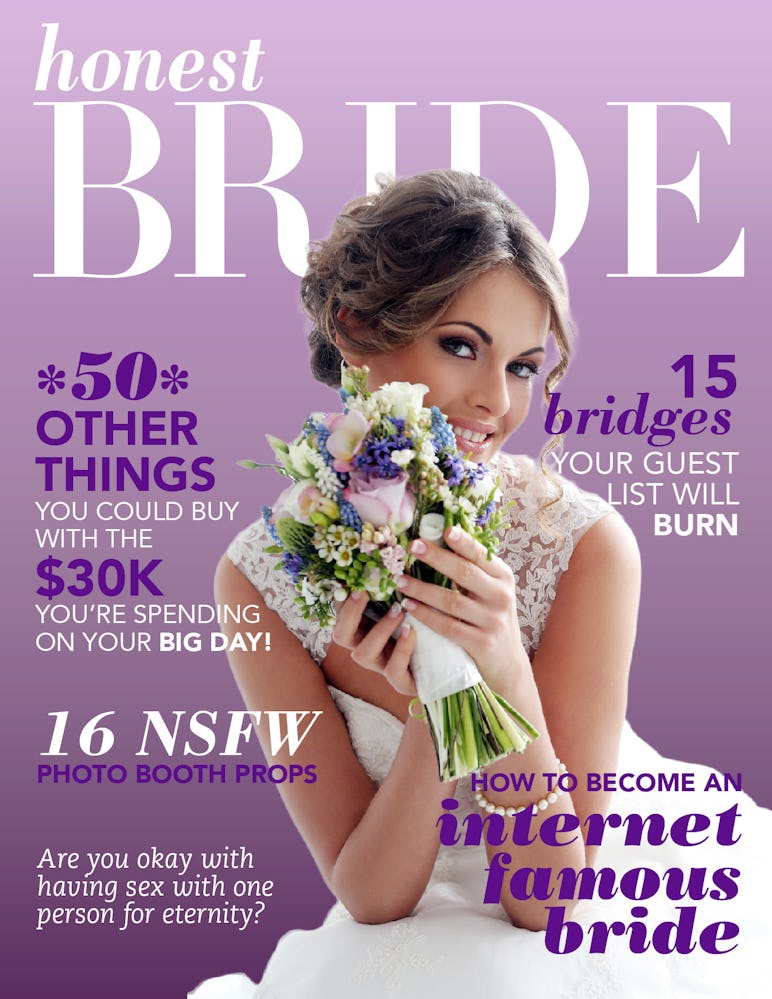 6 Honest Bridal Magazine Covers, Because Planning a Wedding Can Be A ...