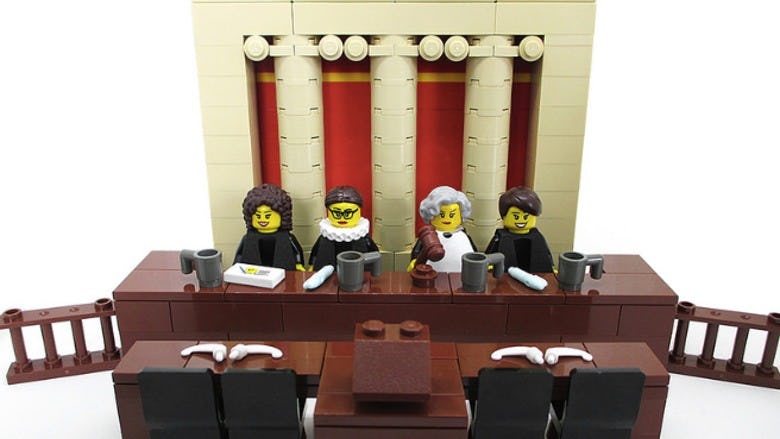 LEGO Female Supreme Court Justices Set Is The Ultimate Feminist Toy ...