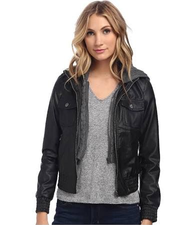 Layer Your Leather Jacket This Fall With These 5 Tips That Will Keep ...