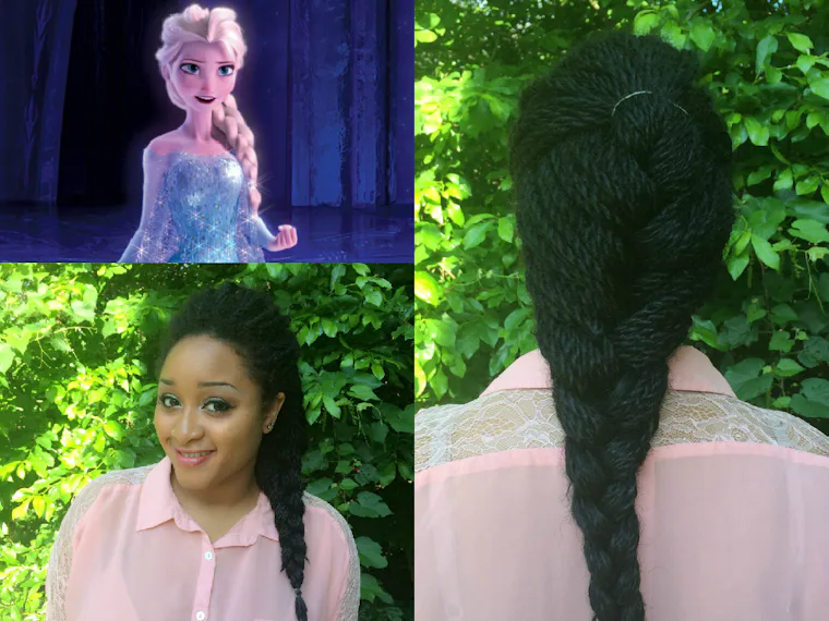 I Recreated Disney Princess Hairstyles With Senegalese Twists, Because ...