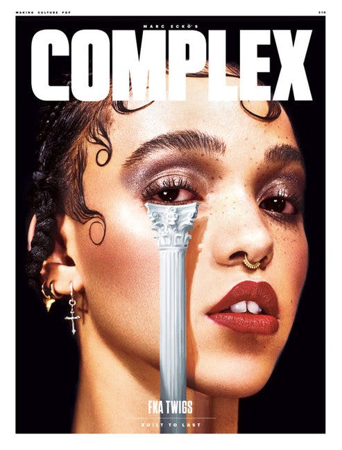 FKA Twigs Covers 'Paper' Mag & Slays In A Black Bathing Suit ...
