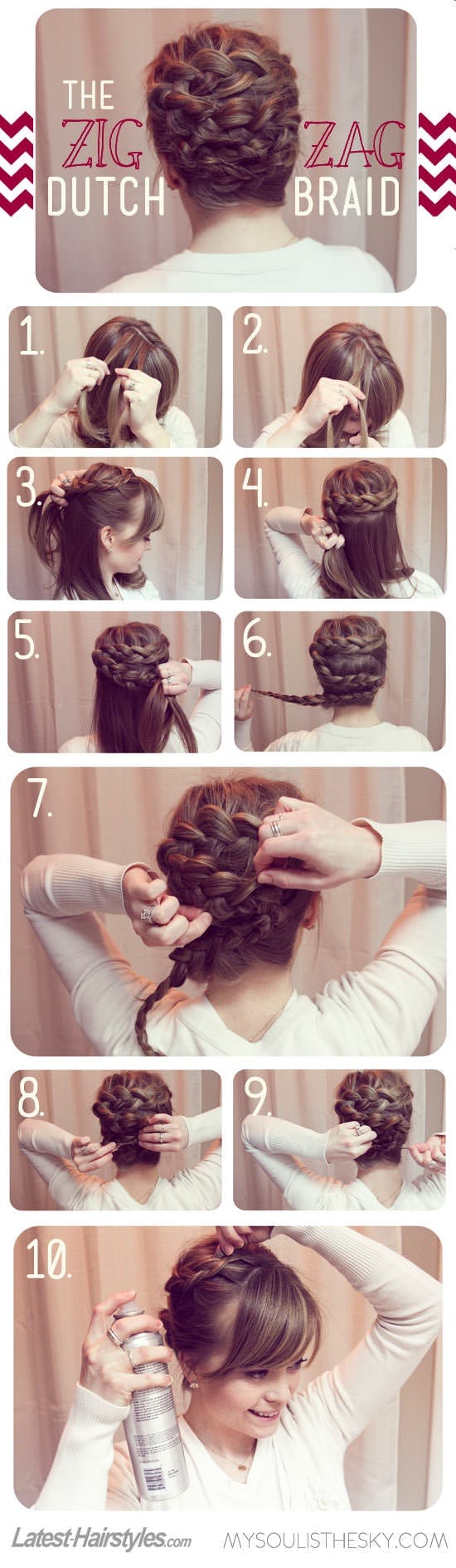 8 Cool Braid Tutorials From Pinterest That Will Actually Teach You How ...