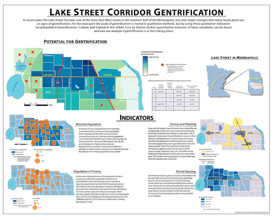 These 15 Maps Reveal What's Happening in America's Fastest Gentrifying ...