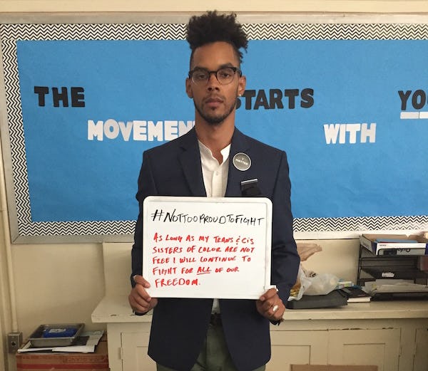 17 Photos Reveal Why LGBTQ People of Color of Are #NotTooProudToFight ...