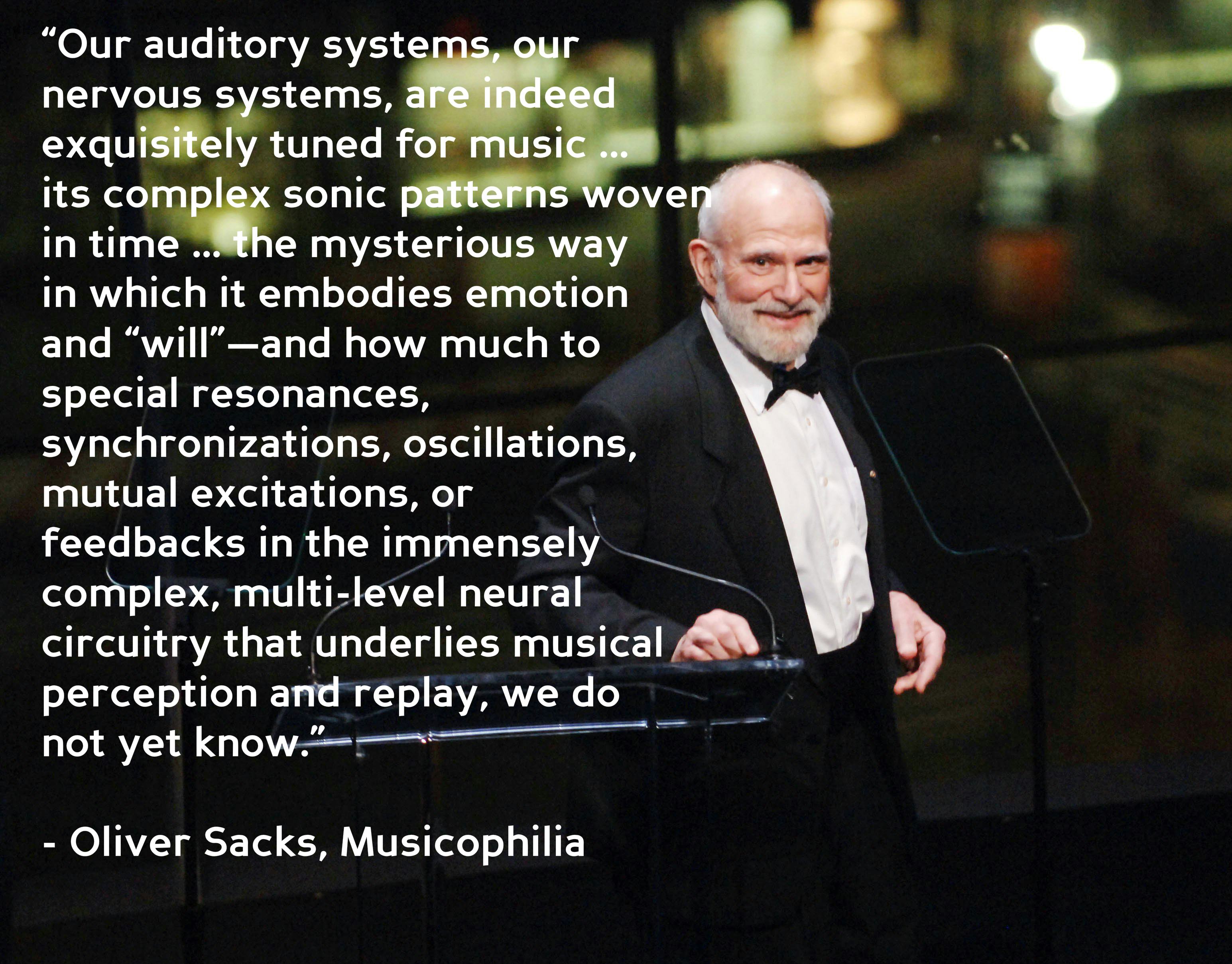 11 Beautiful Oliver Sacks Quotes That Capture the Power of Music