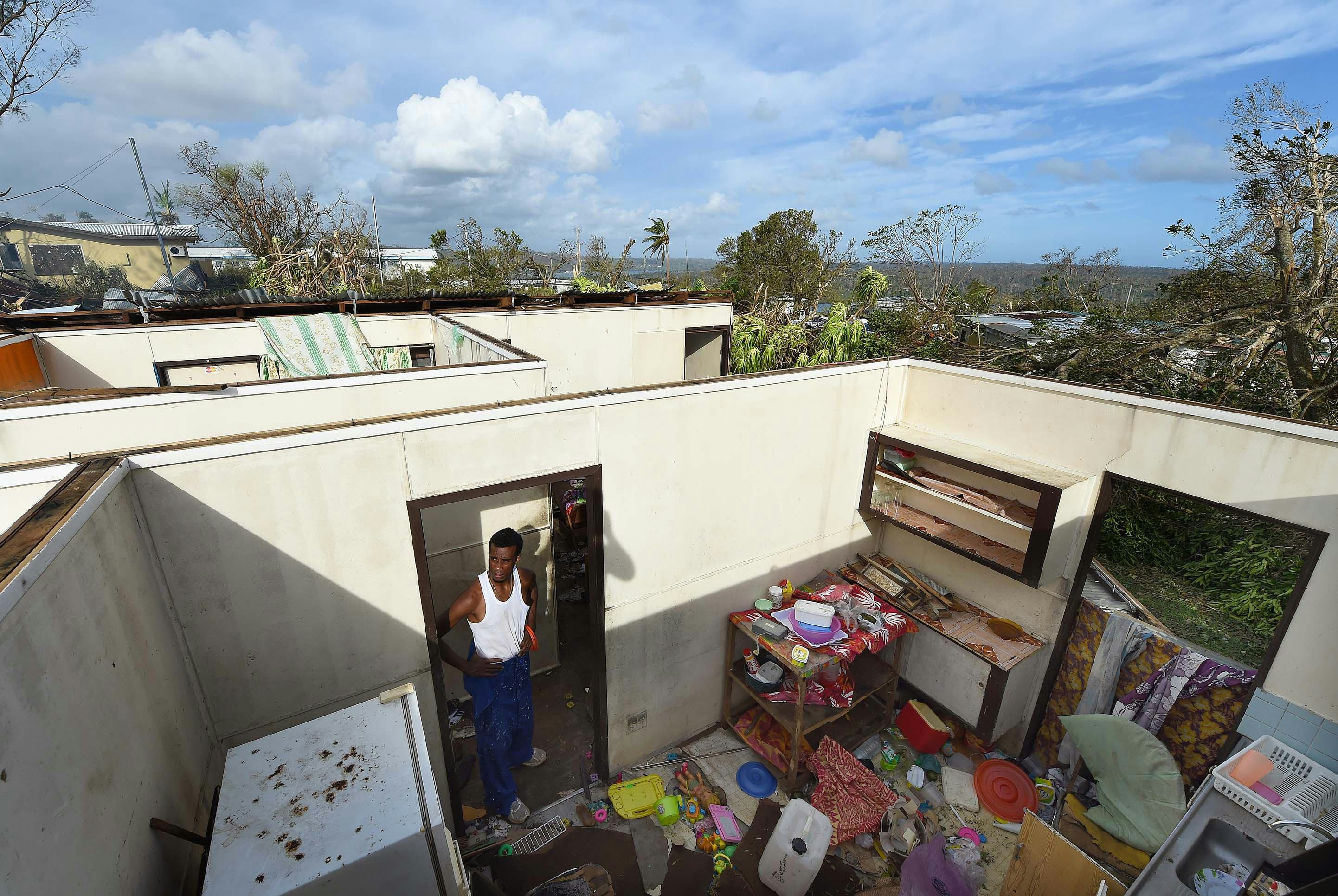 Powerful Photos Show the Devastation a Major Cyclone Released on Vanuatu