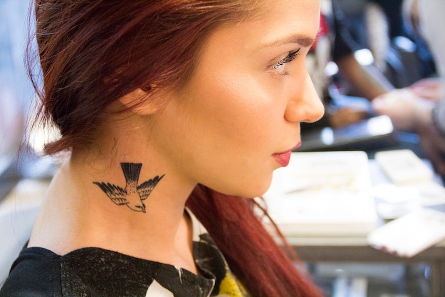 Here's What It's Like to Go to a Tattoo Parlor to Get a Fake Tattoo