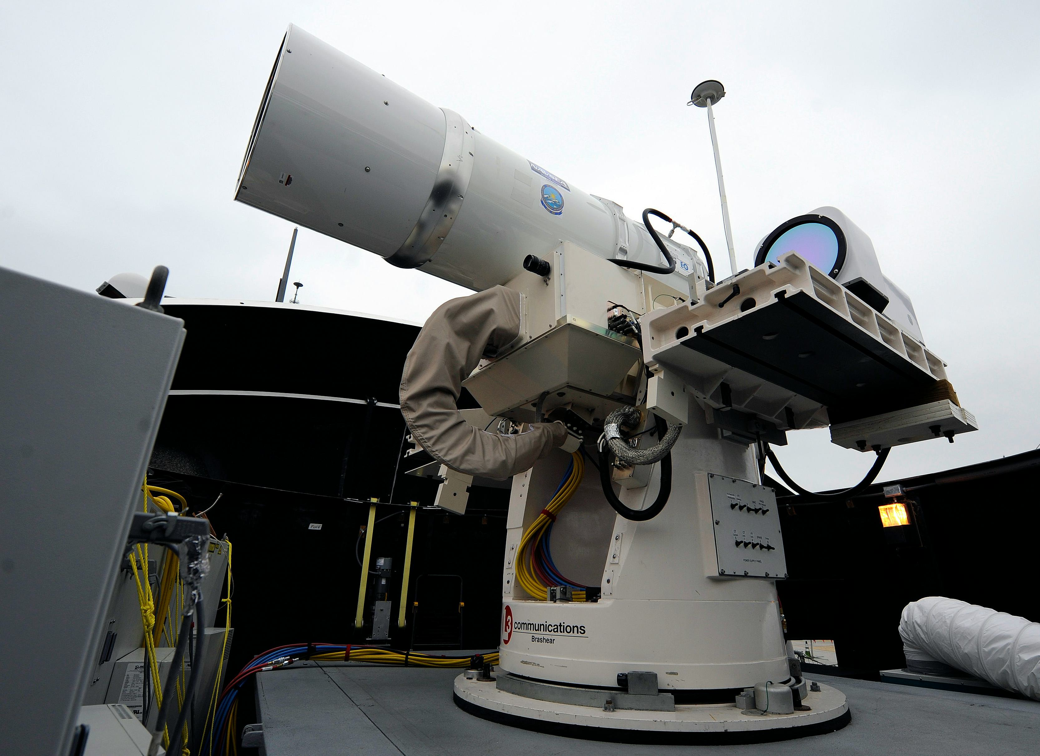 This Is What a 'Star Wars' Laser Blast Looks Like In Real Life