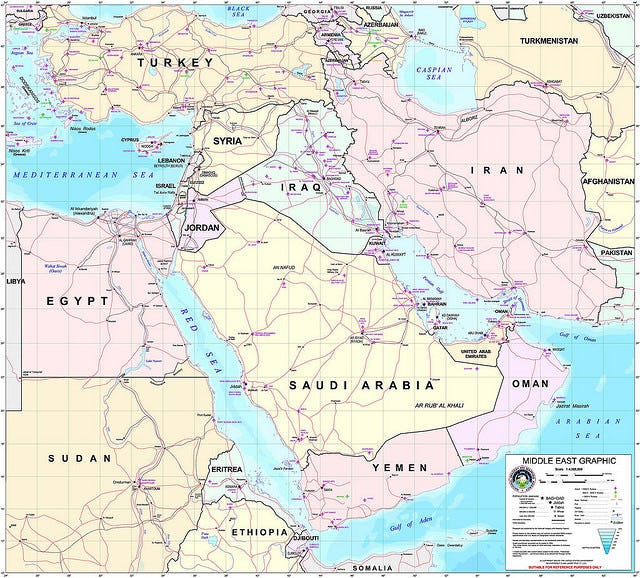 9 Maps That Show How Iraq's Borders Have Changed Throughout History