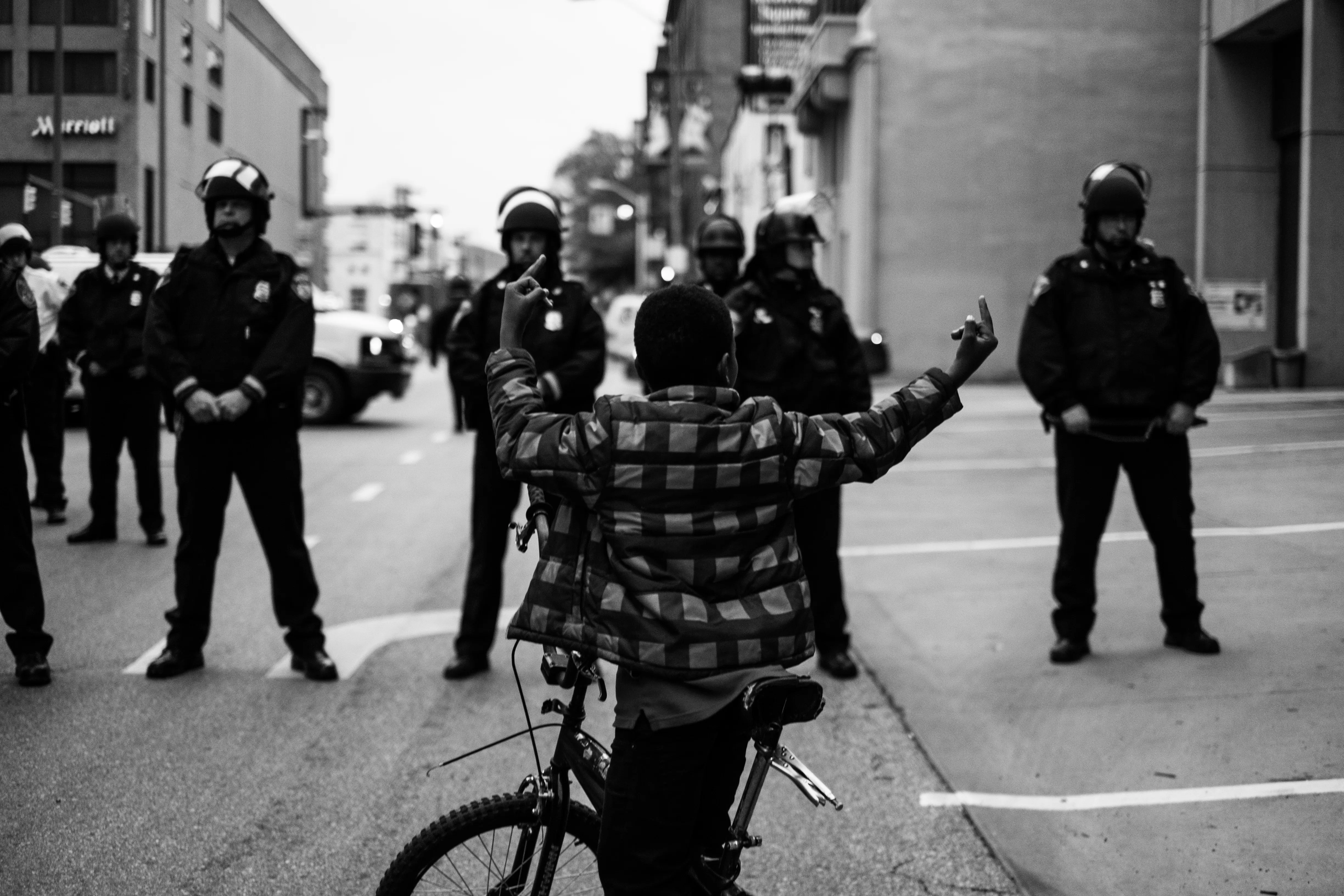 Devin Allen, the photographer who captured Baltimore’s uprising, shows ...