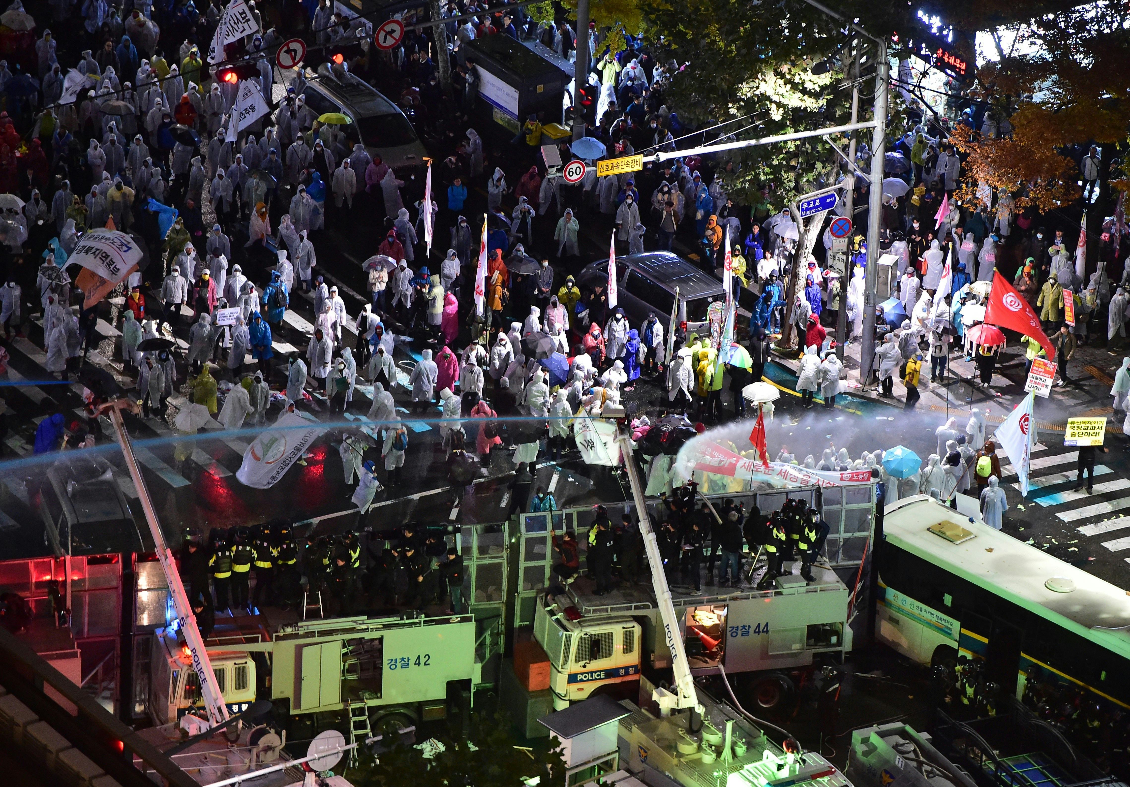 13 Photos of the Massive Pro-Labor Rally That Swept South Korea on Saturday