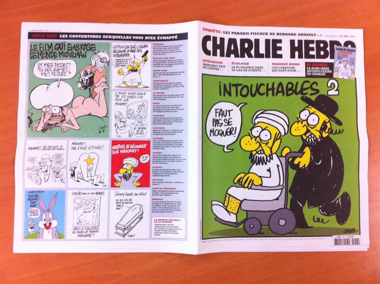 These Are the Satirical French Cartoons the Gunmen Didn't Want You to See