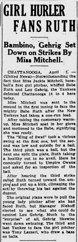 This Badass Teenage Girl Is the Reason Women Were Banned From ...