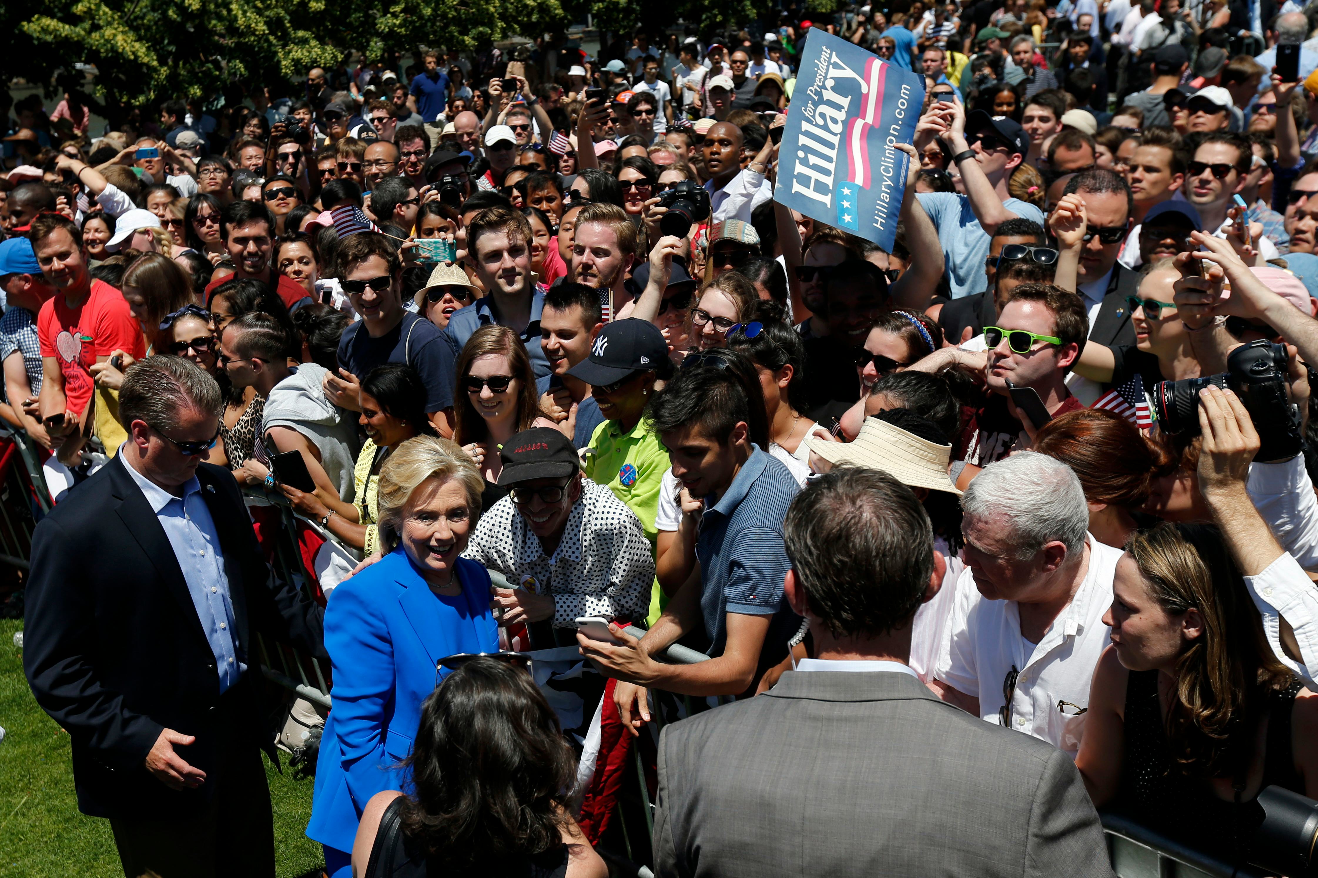 Hillary Clinton Touts New Generation of American Progressives at First ...