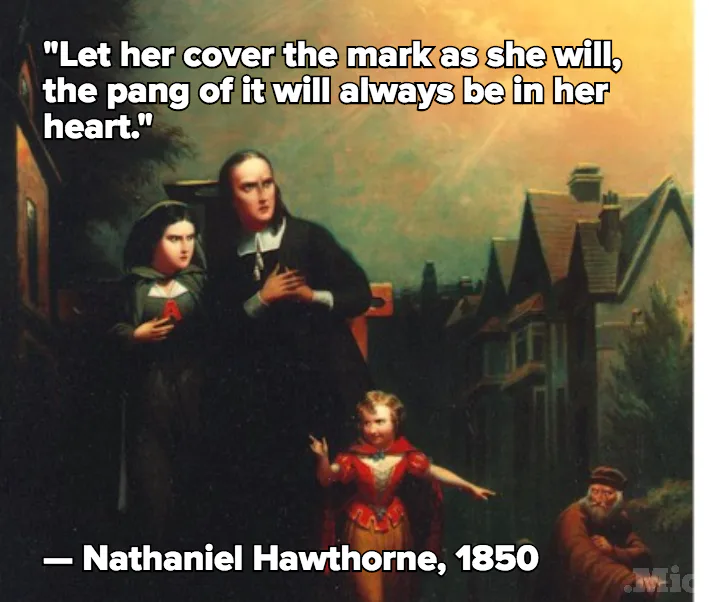 166 Years After 'The Scarlet Letter,' Not Much Has Changed in Terms of ...