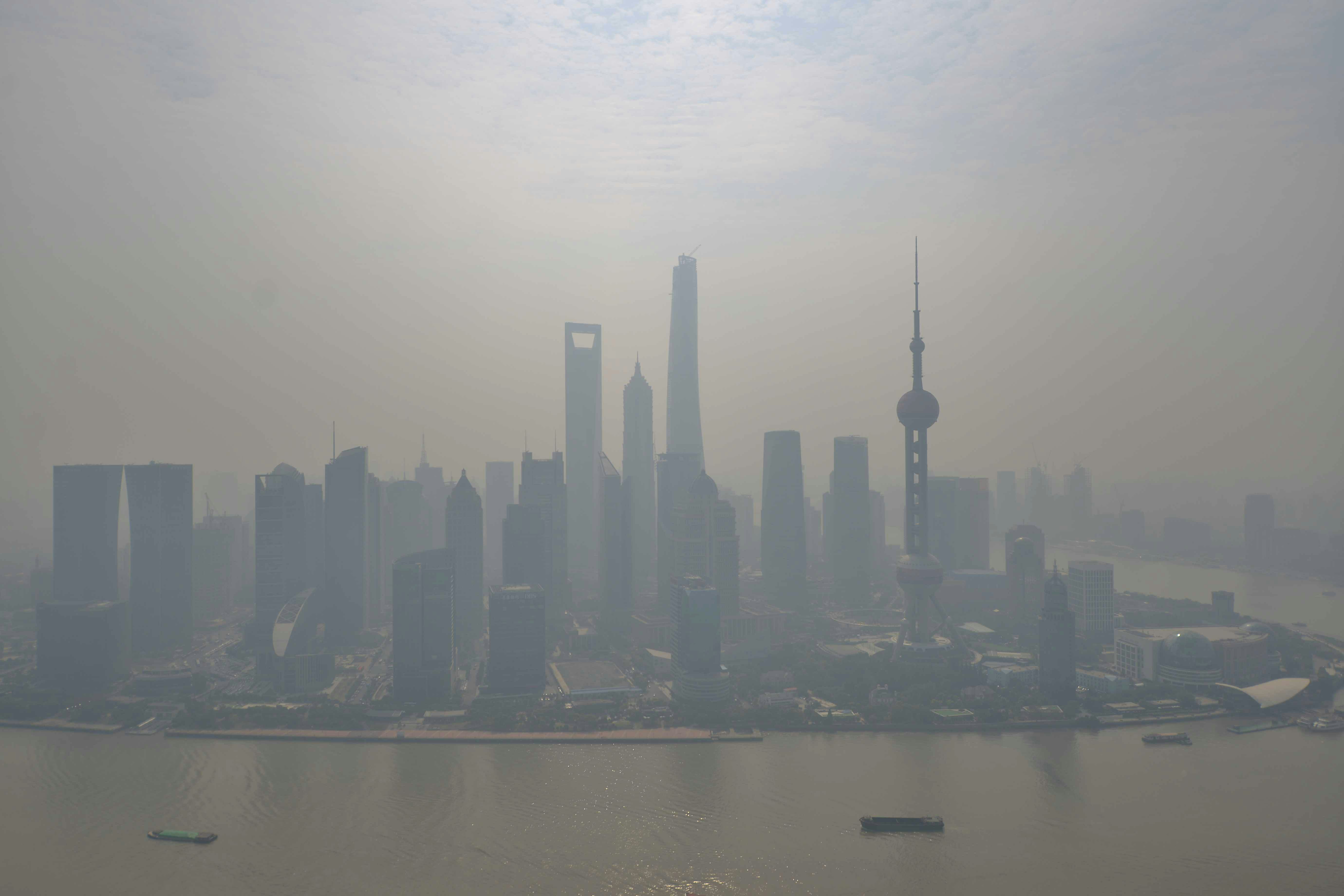 Here's What China's Air Pollution Looks Like From Space