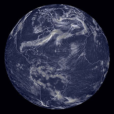 This Interactive Map of Earth's Weather Is the Most Stunning Thing on ...