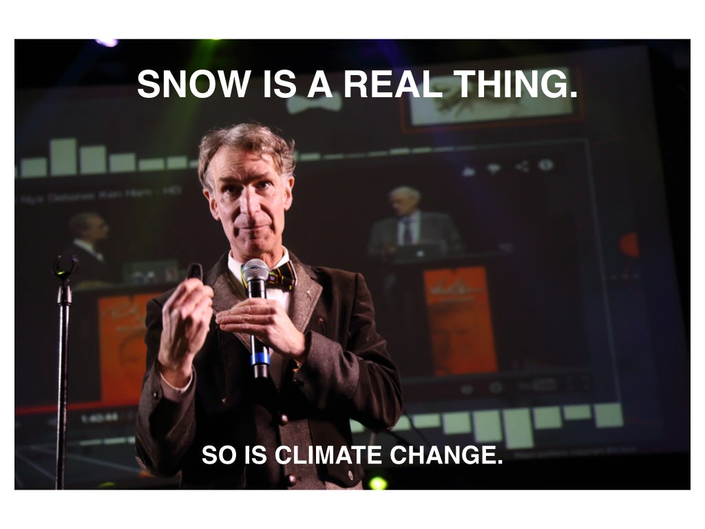 Bill Nye Responds to 7 Real Arguments Made by Climate Change Deniers