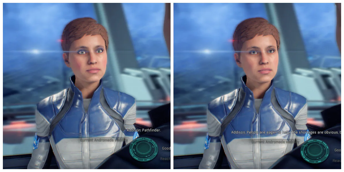 'Mass Effect: Andromeda' Patch 1.05: Facial animations from before and ...