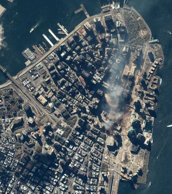 What 9/11 Looked Like to the Only American Who Wasn't on Earth to See It